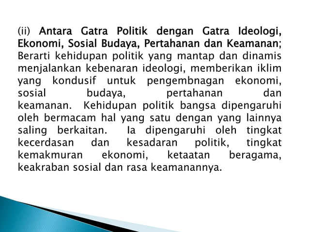 Ketahanan nasional dlm astagatra | PPTX
