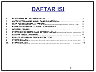 Ketahanan pangan strategis | PPT