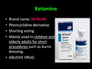 Ketamine | PPTX