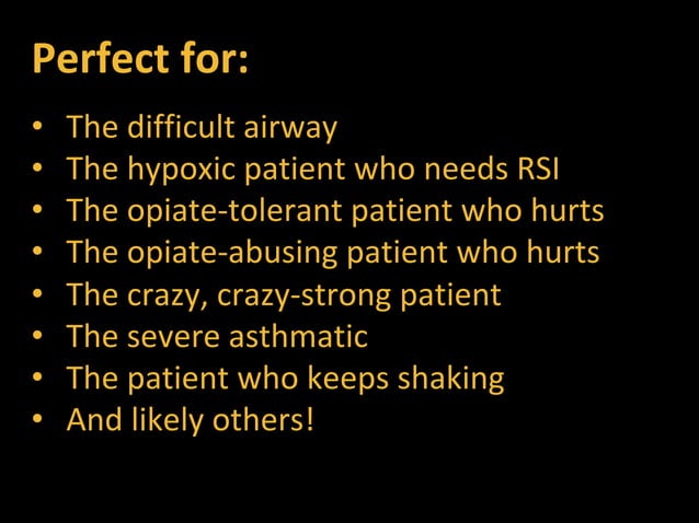 Ketamine: Friend or Foe? - Kris Thompson | PDF