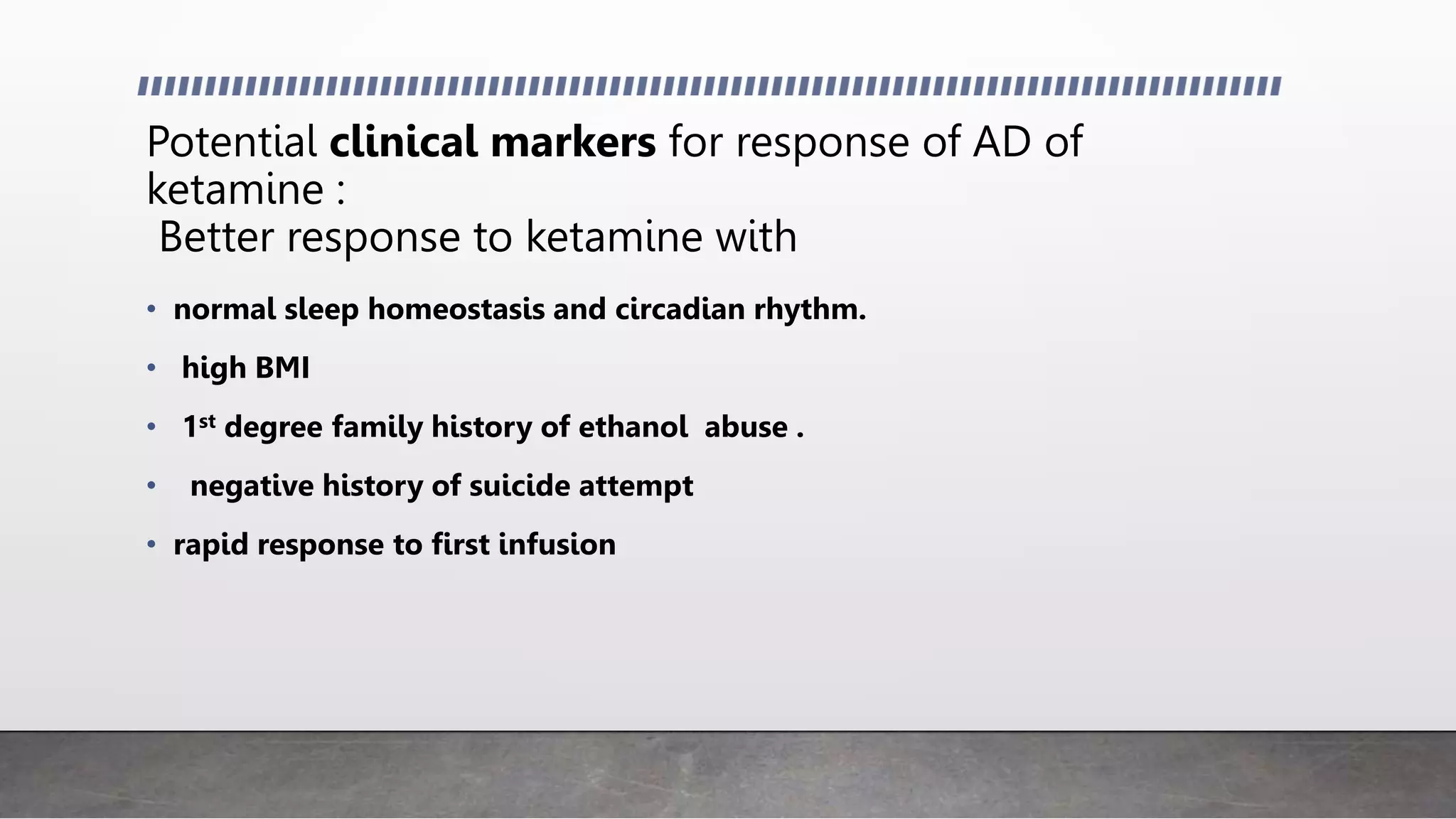 Ketamine Therapy in psychiatry | PPTX