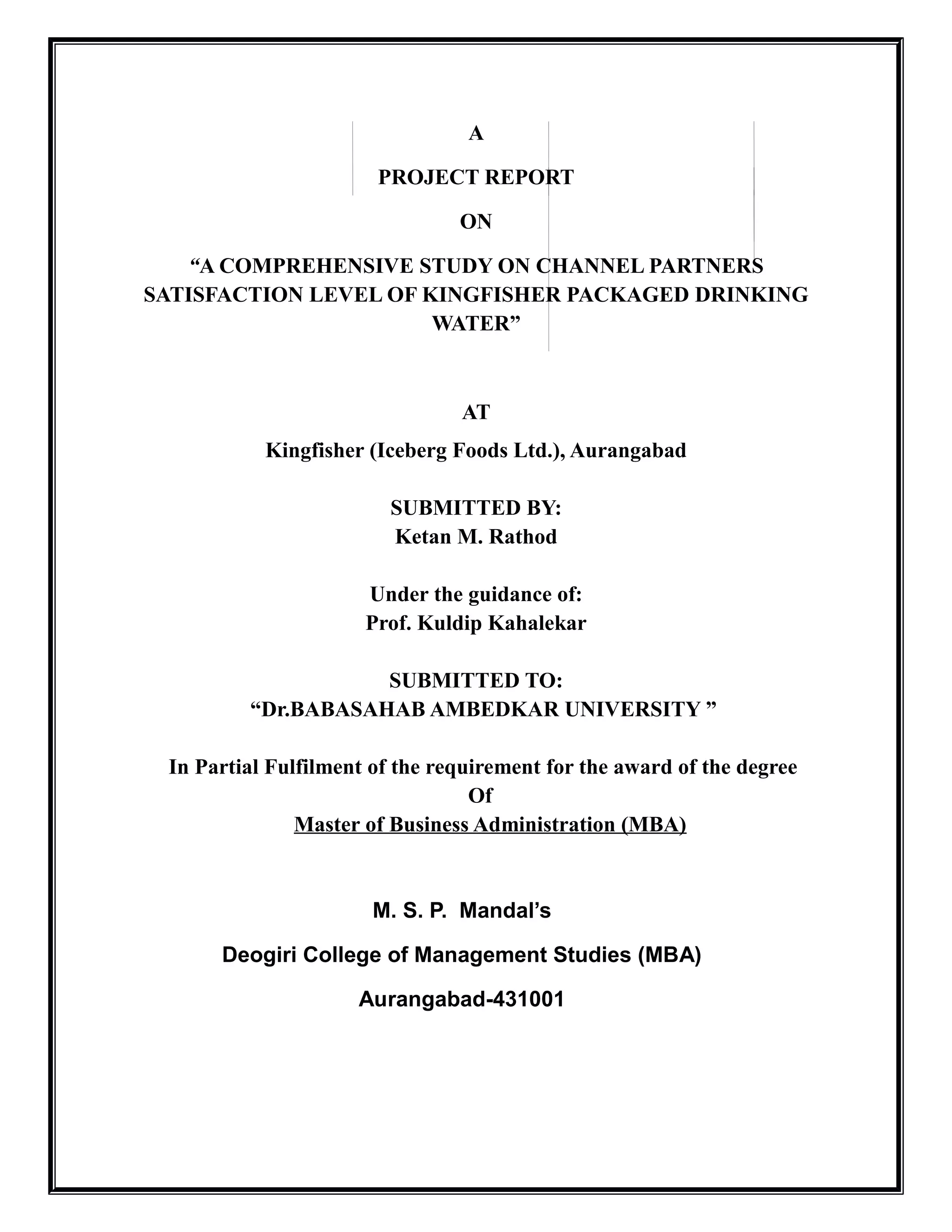 Ketan Rathod Mba Pdf 