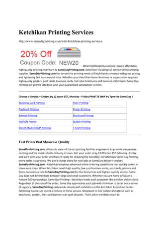 Ketchikan printing services | PDF