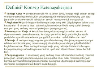 Ketenagakerjaan | PPT