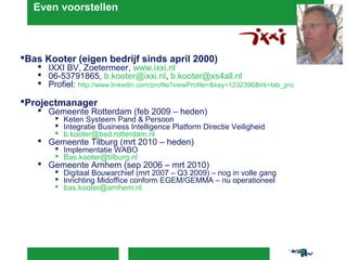Ketensamenwerking Handhaving Pand & Persoon Gemeente Rotterdam | PPT ...