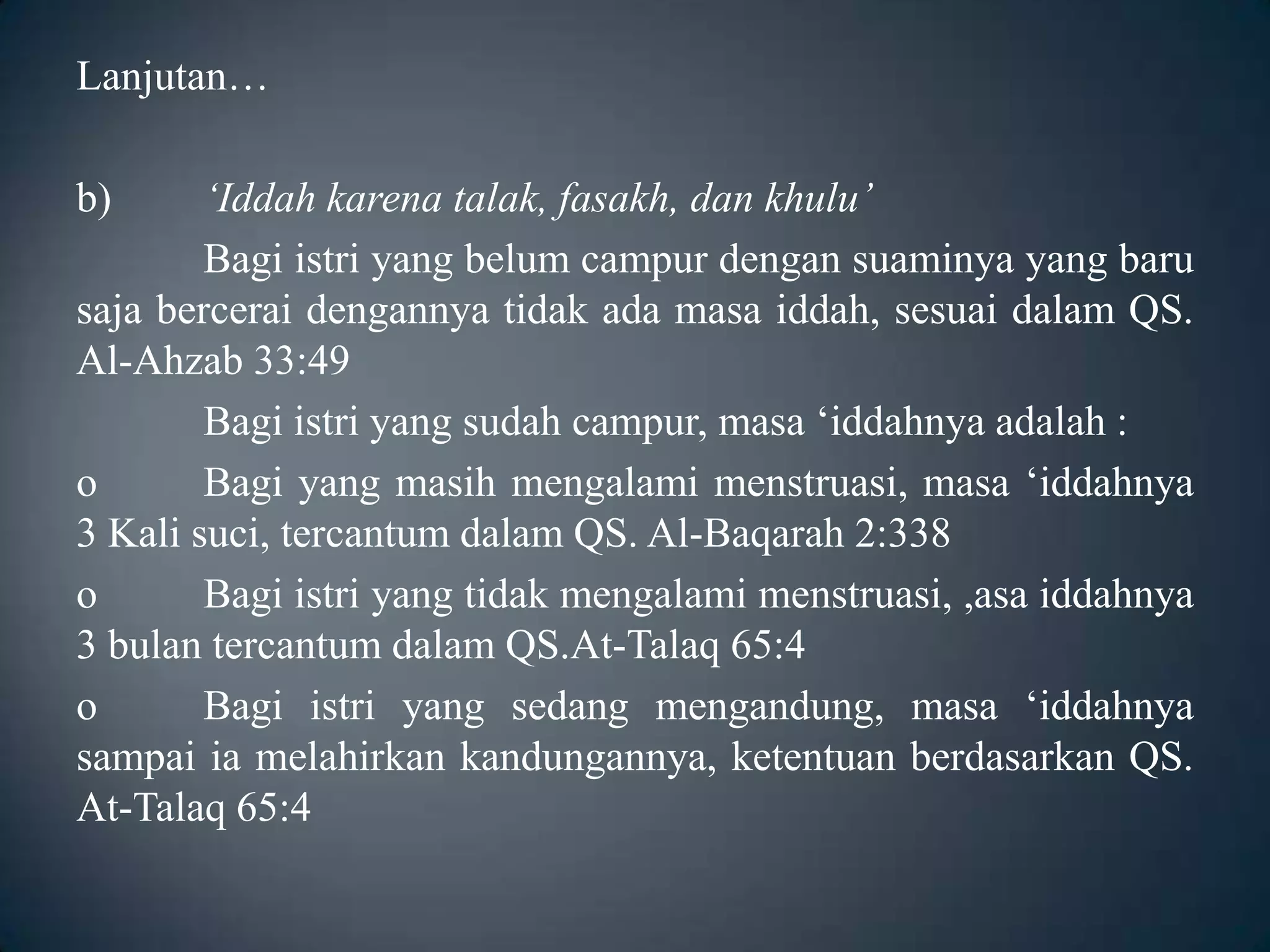 Ketentuan islam tentang hukum keluarga | PPTX