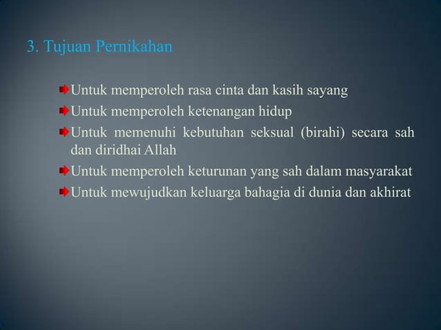 Ketentuan islam tentang hukum keluarga | PPTX