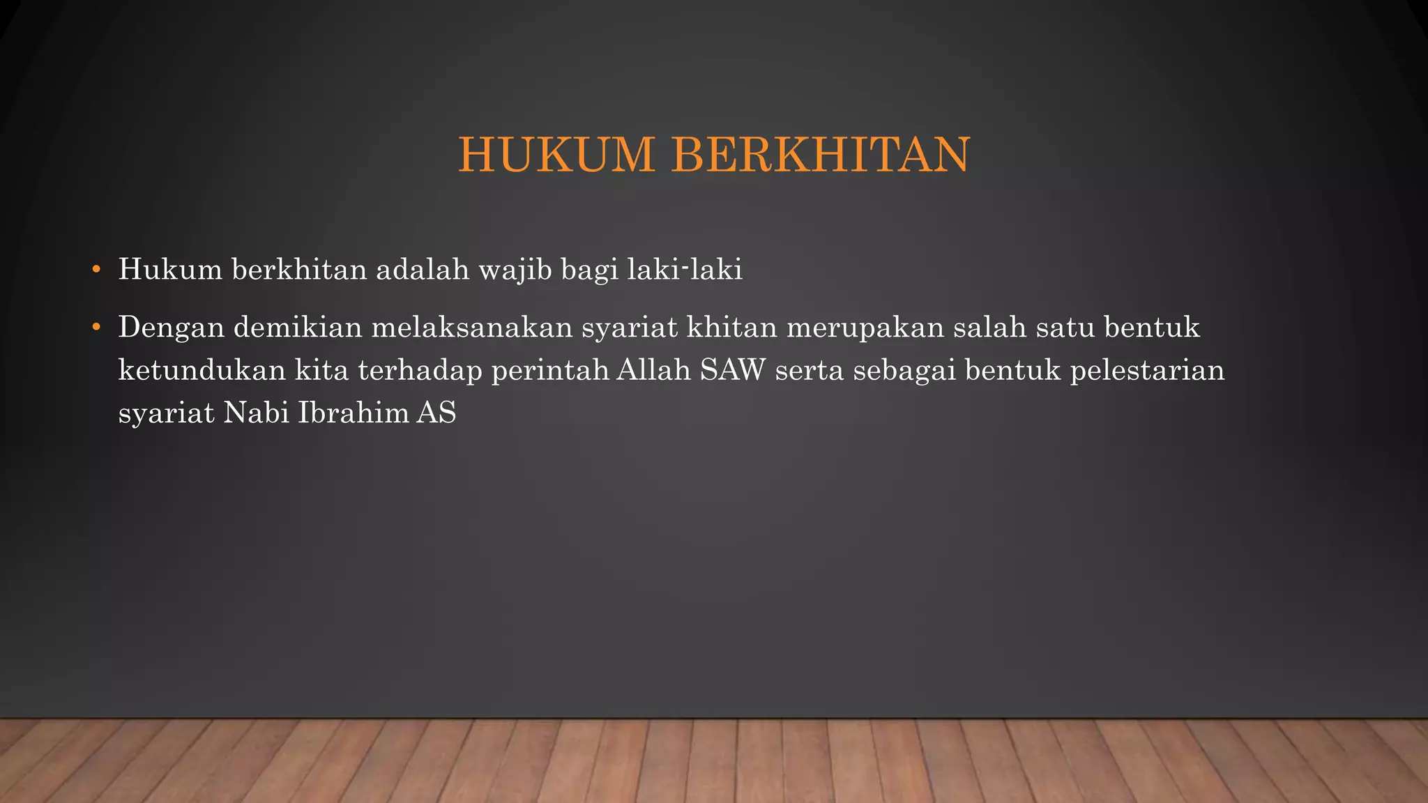 Ketentuan khitan (materi fiqih kelas 4) | PPTX