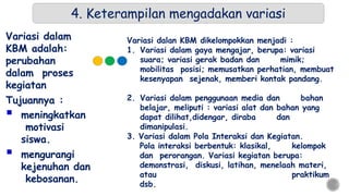 KETERAMPILAN DASAR MENGAJAR (Generick Teaching skill.pptx