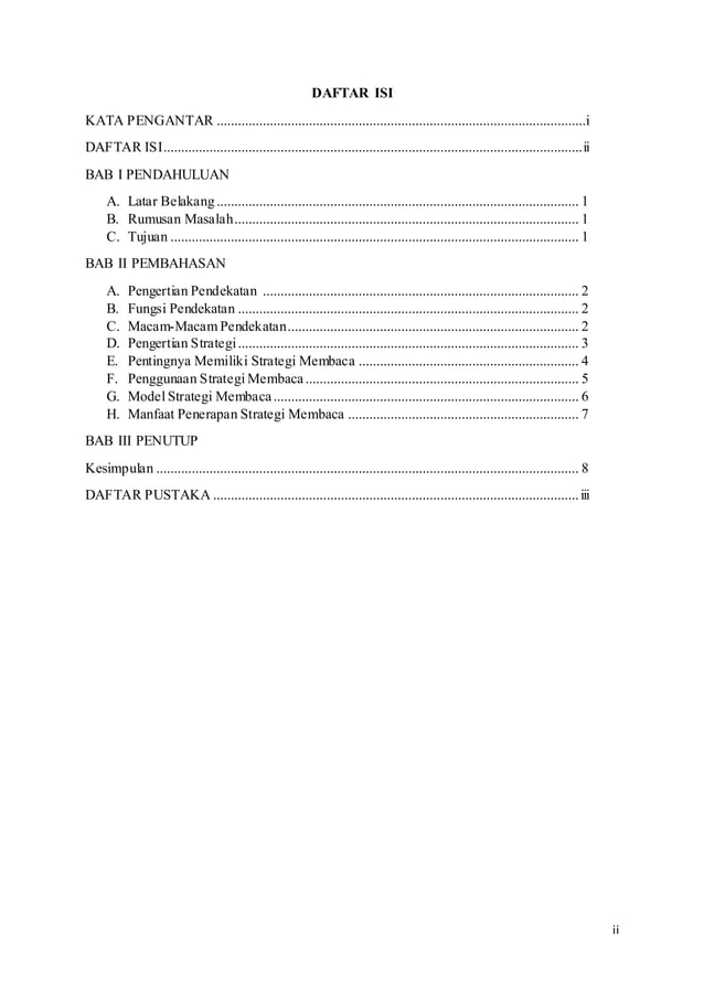 Keterampilan membaca | DOCX