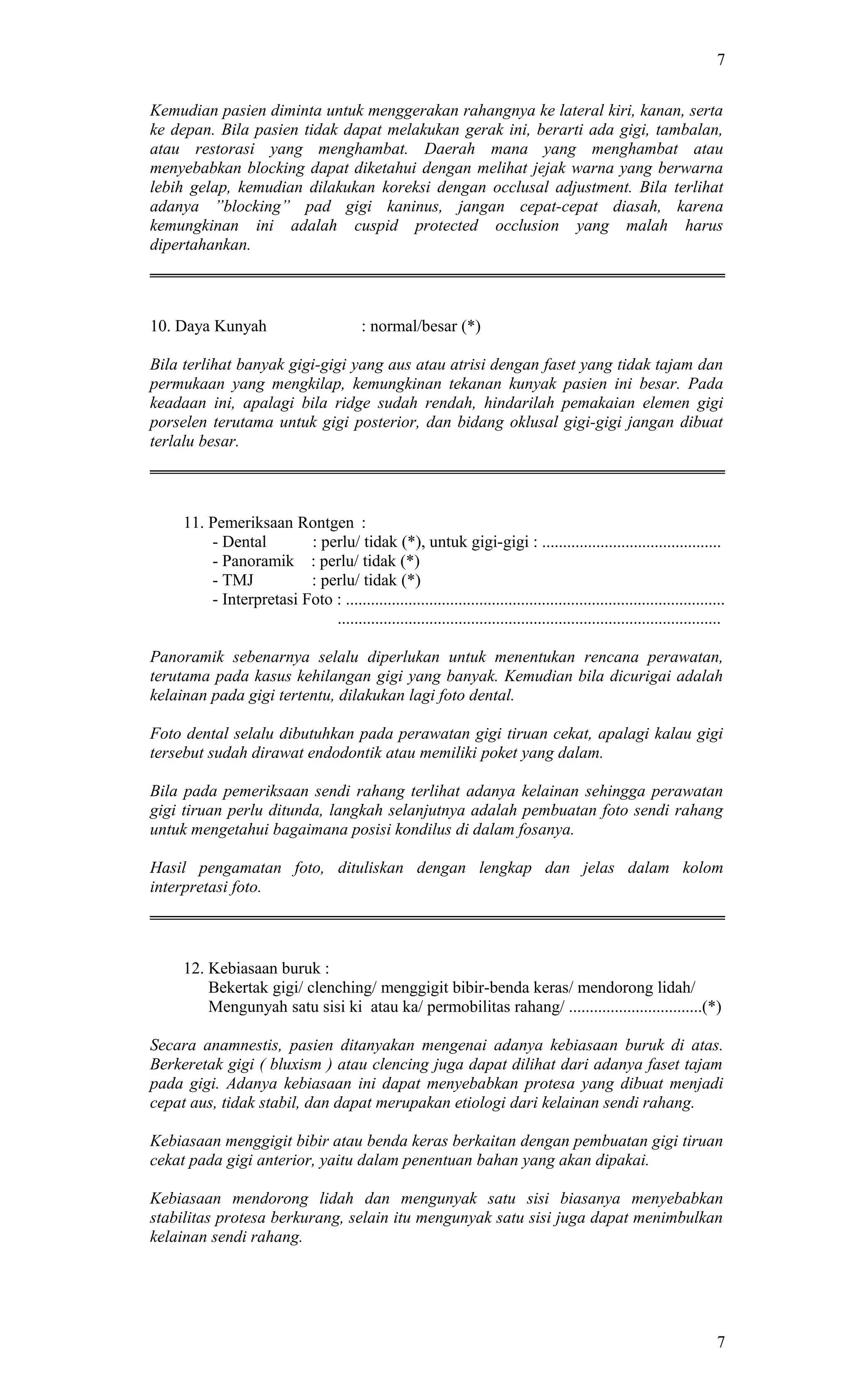 Keterangan status pasien | DOC