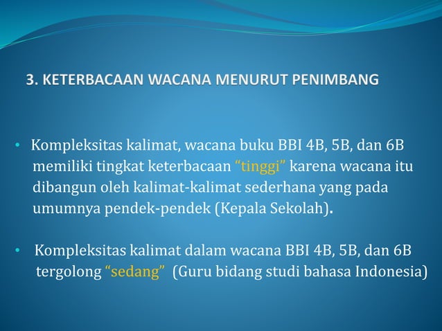 Keterbacaan wacana ... | PPT