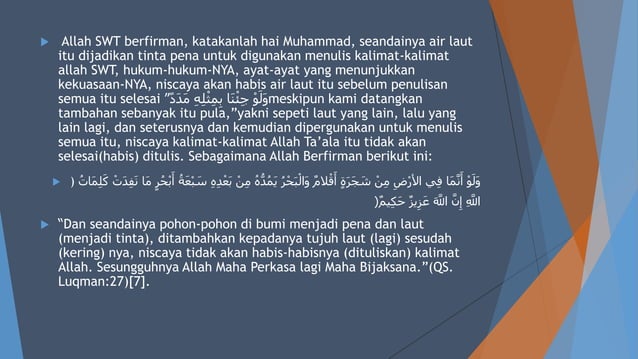 Keterbatasan ilmu pengetahuan manusia menurut al qur’an | PPTX