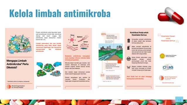 Keterlibatan WOAH dalam Peningkatan Kesadaran dan Pengetahun AMR di Indonesia - ADHPI dan CIVAS ...