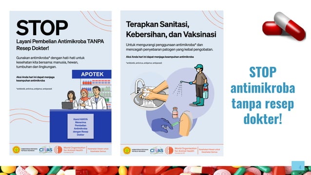 Keterlibatan WOAH dalam Peningkatan Kesadaran dan Pengetahun AMR di Indonesia - ADHPI dan CIVAS ...