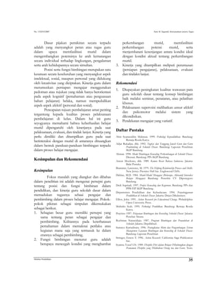 Keterpaduan antara tugas_guru_mengajar_membimbing_dalam_proses_belajar_mengajar_di_sekolah_dasar ...