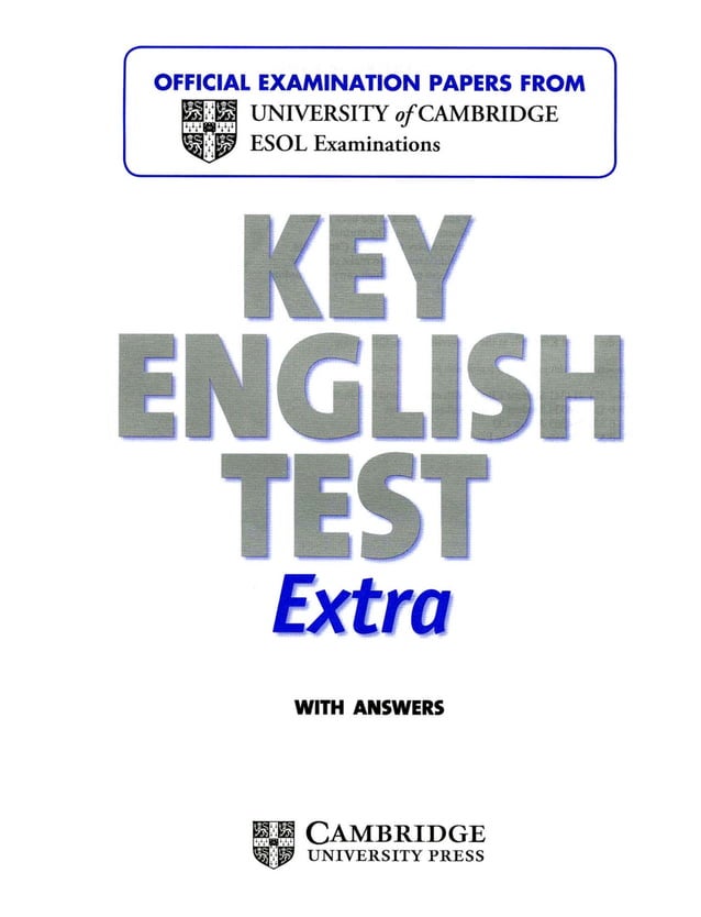 Ket extra book | PDF