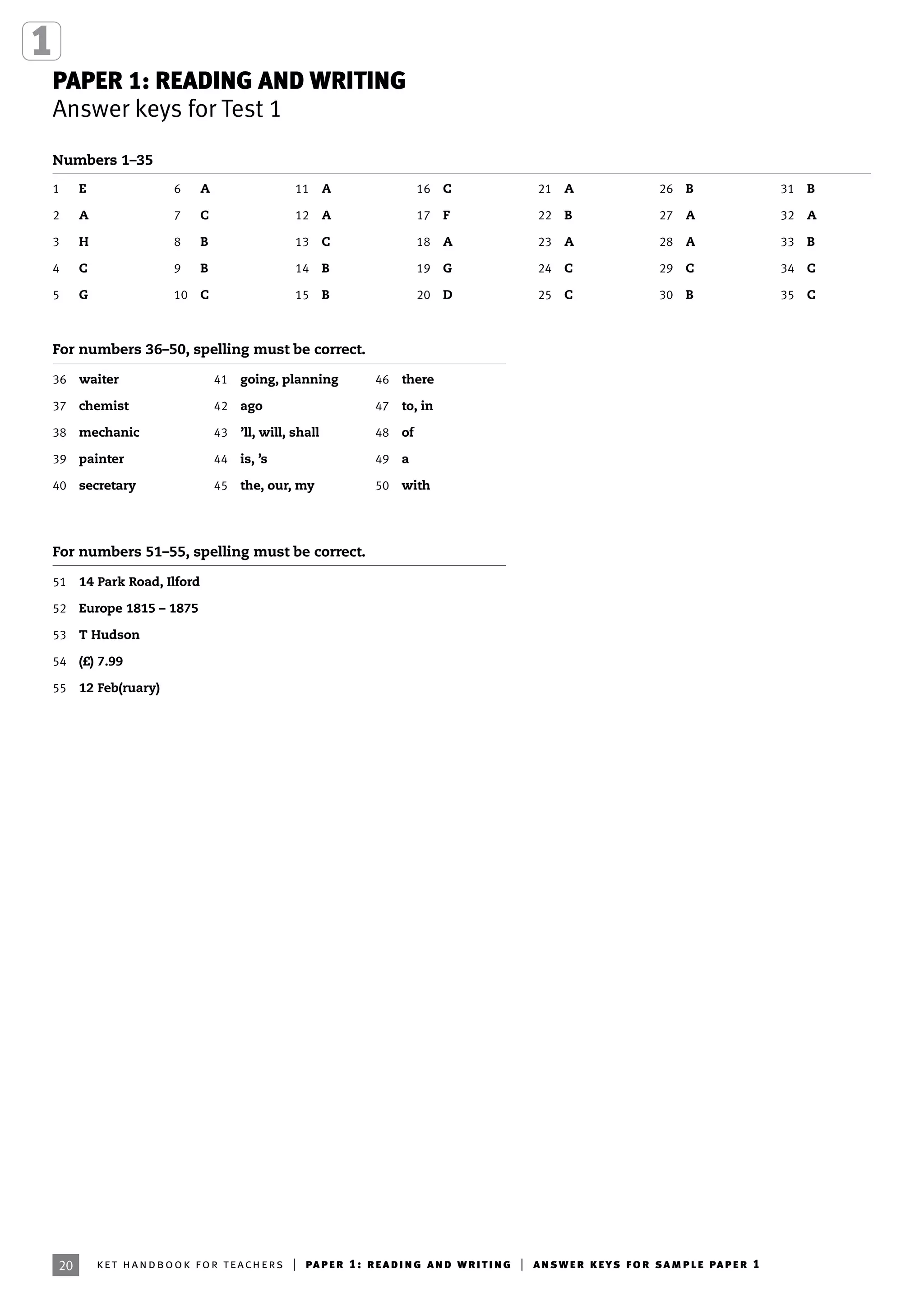 Ket handbook2007 | PDF | Standardized Testing | Educational Assessment