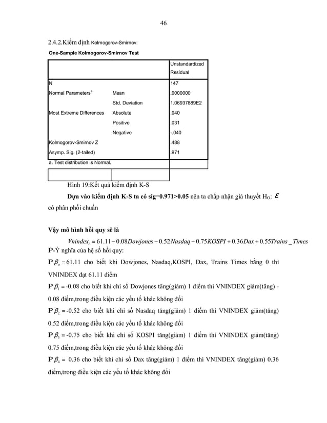 Kết hợp mô hình nhân quả, mô hình ARIMA, mô hình ARCH để dự báo chỉ số VNIndex | PDF