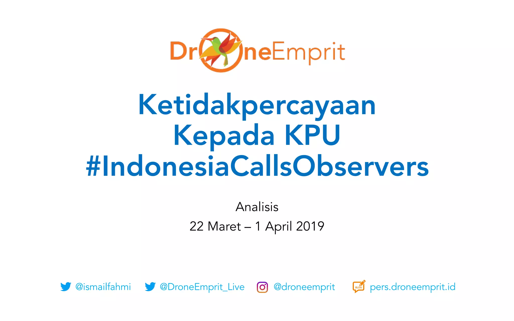 Analisis Ketidakpercayaan Kepada KPU | PDF