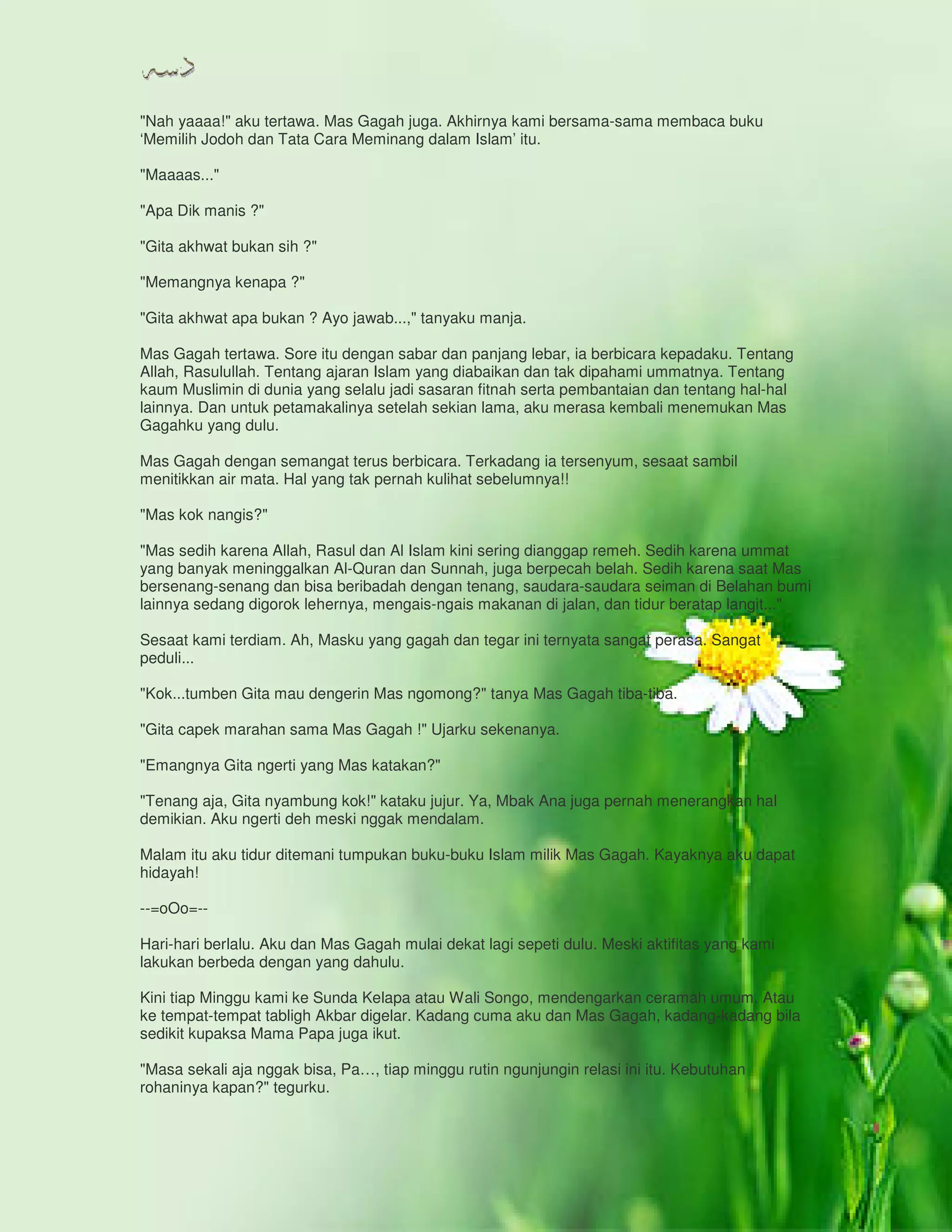 Ketika mas gagah pergi helvy tiana rosa | PDF