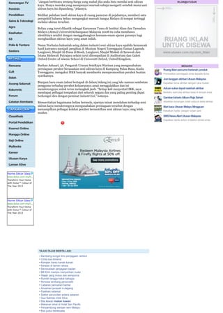 Ketinggian seni ukiran kayu | PDF