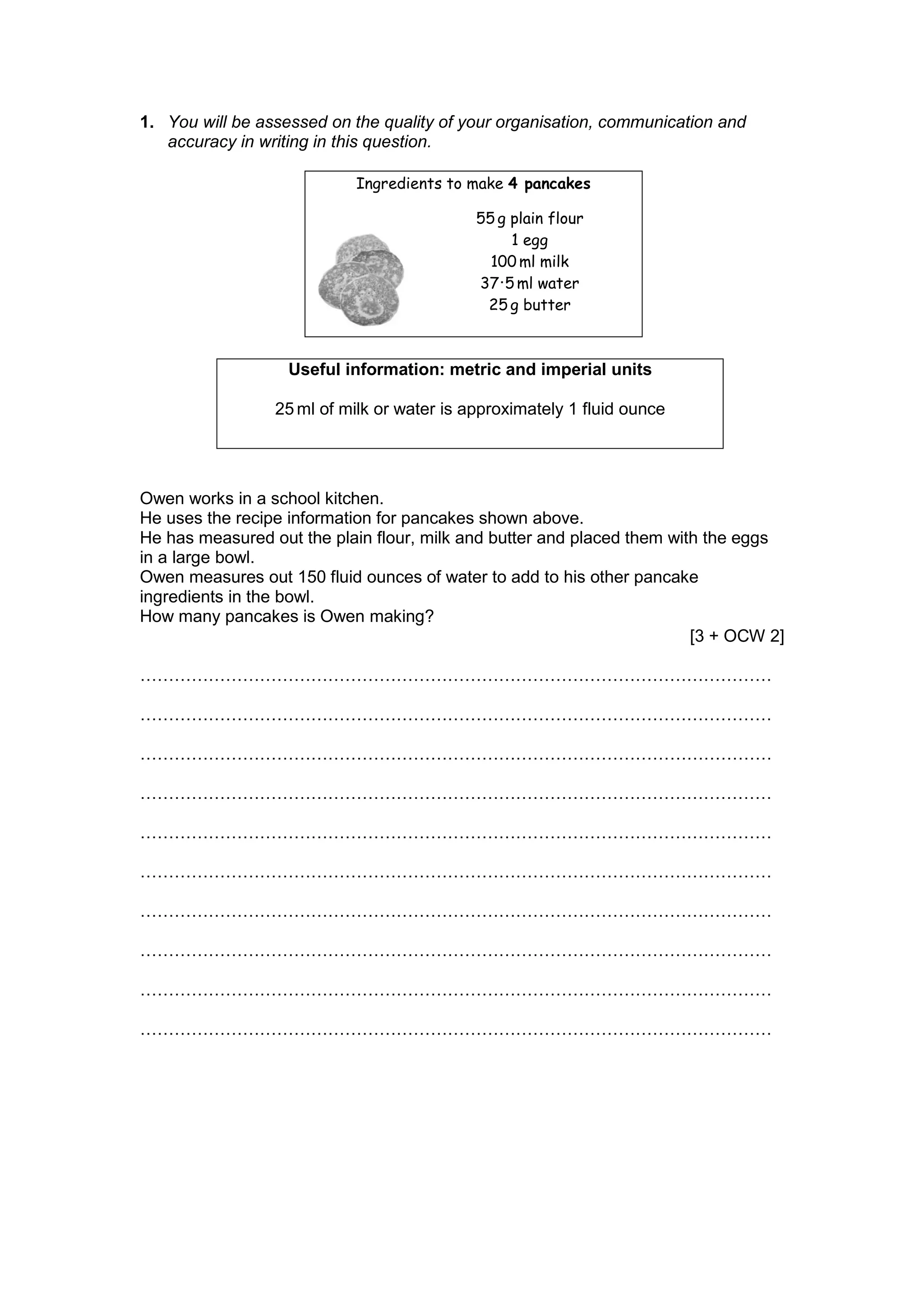 Mathematics numeracy unit 1 higher question paper | PDF