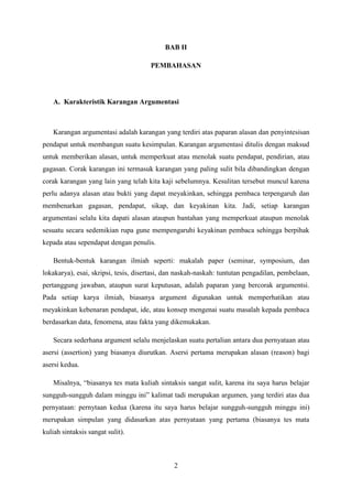 Keterampiln Menulis_Argumentasi | DOCX