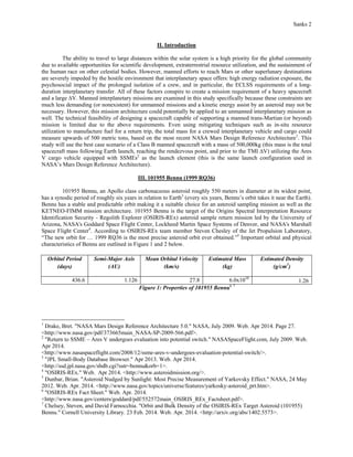 Kinetic Energy Transfer of Near-Earth Objects for Interplanetary Manned ...