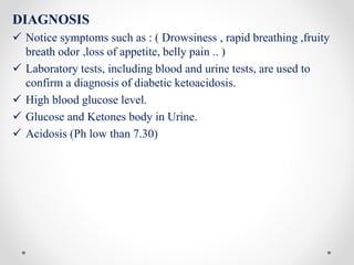 Ketoacidosisi Case Study | PPTX