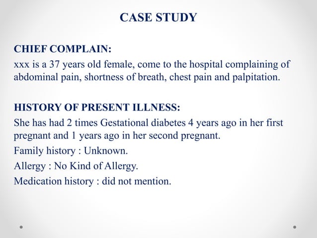 Ketoacidosisi Case Study | PPT
