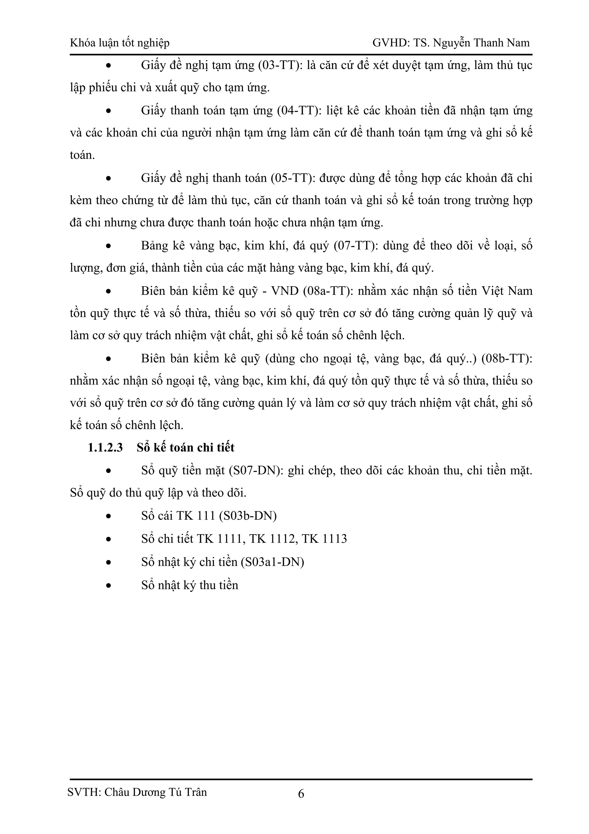Kế toán vốn bằng tiền và các khoản phải thu rất hay, đạt 9 điểm | PDF