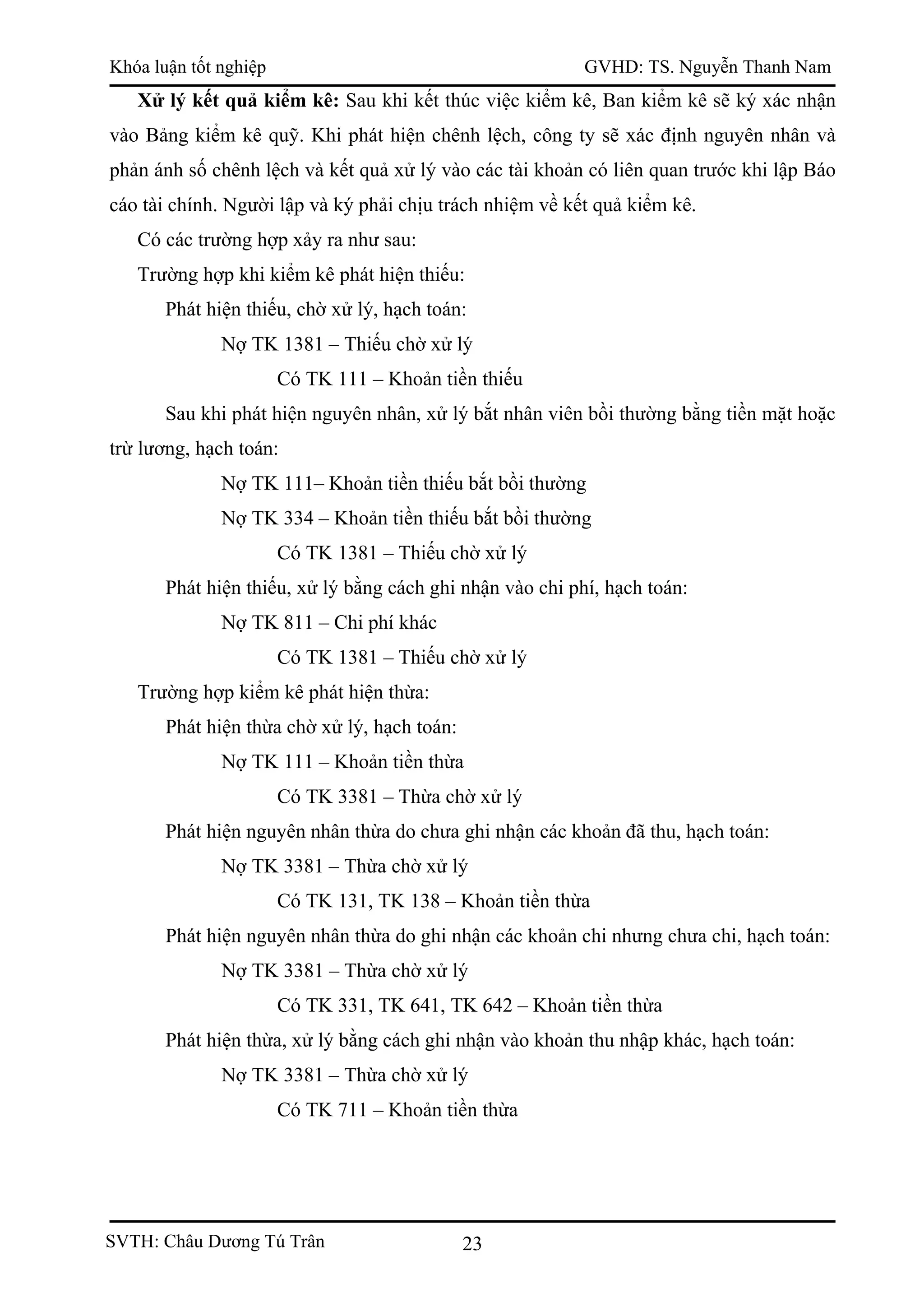 Kế toán vốn bằng tiền và các khoản phải thu rất hay, đạt 9 điểm | PDF