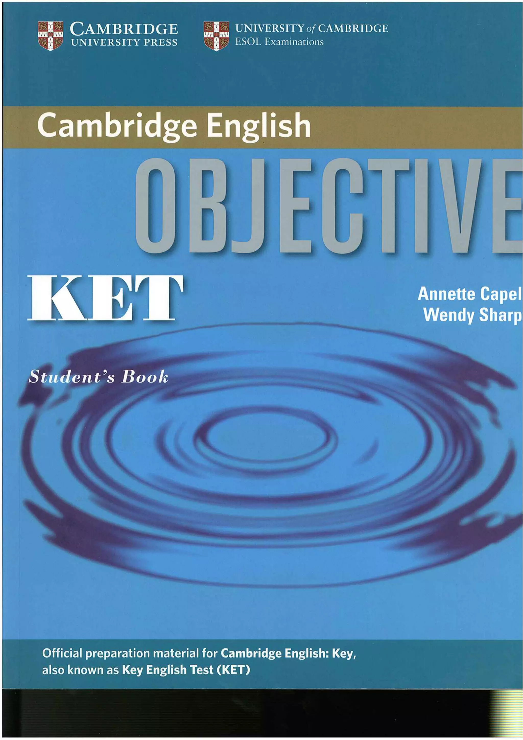 Ket objective Student Book | PDF