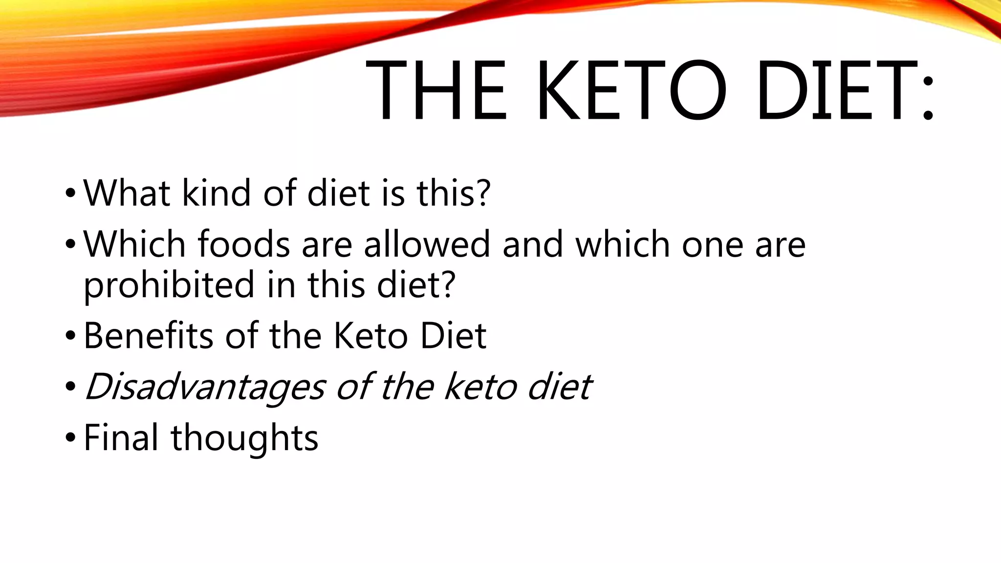 KETOGENIC (KETO) DIET - Honest Review | PPTX