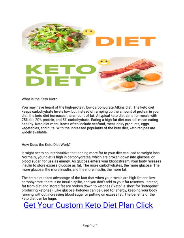 Keto diet | PDF
