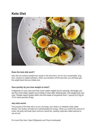 Keto diet | PDF