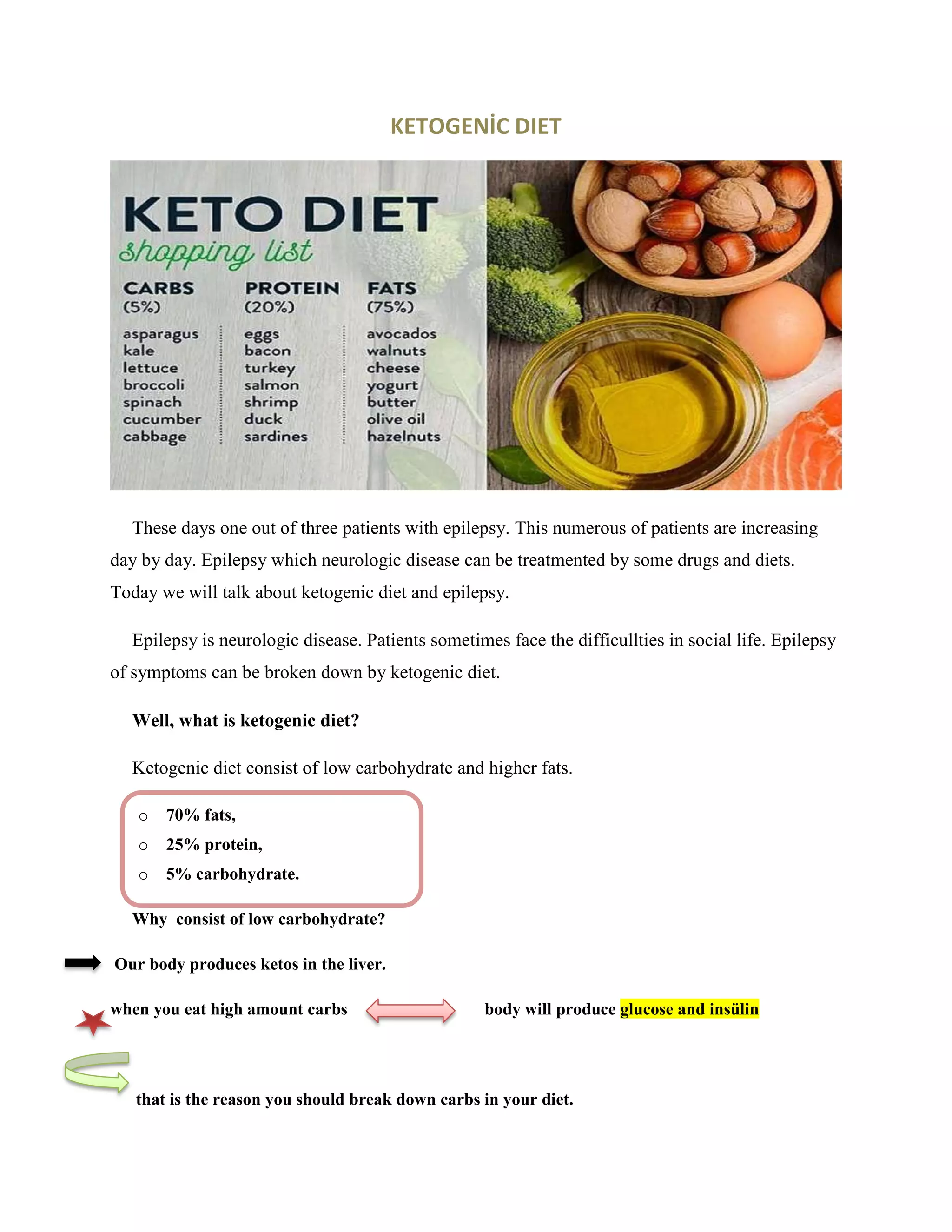 Ketogenic diet | PDF