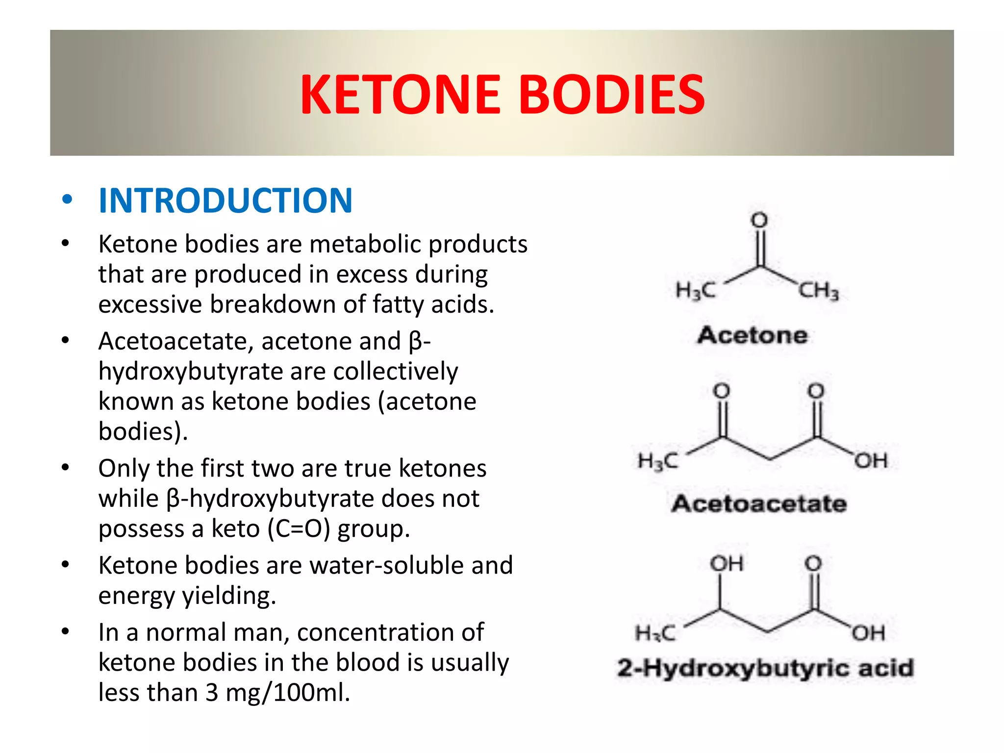 Ketone bodies | PPTX
