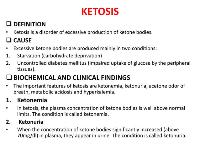 Ketone bodies | PPTX
