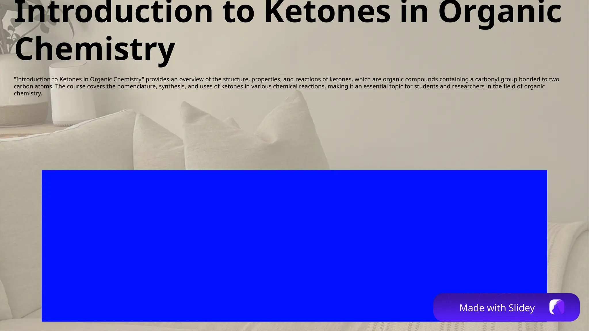 ketones of organic chemistry (1).pptx ketone | PPTX