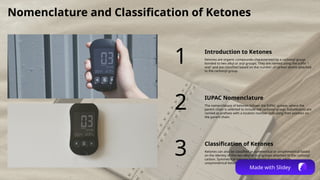 ketones of organic chemistry (1).pptx ketone | PPTX