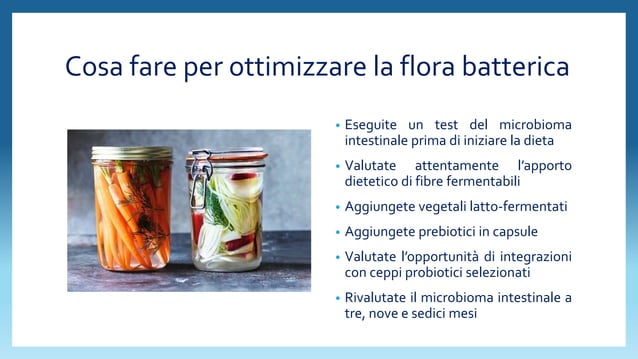 Diete Chetogeniche E Microbioma Intestinale | PPT