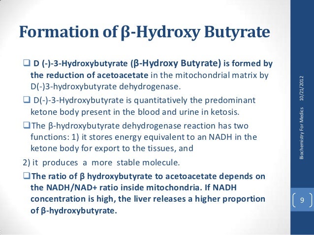 Ketosis- causes and consequences