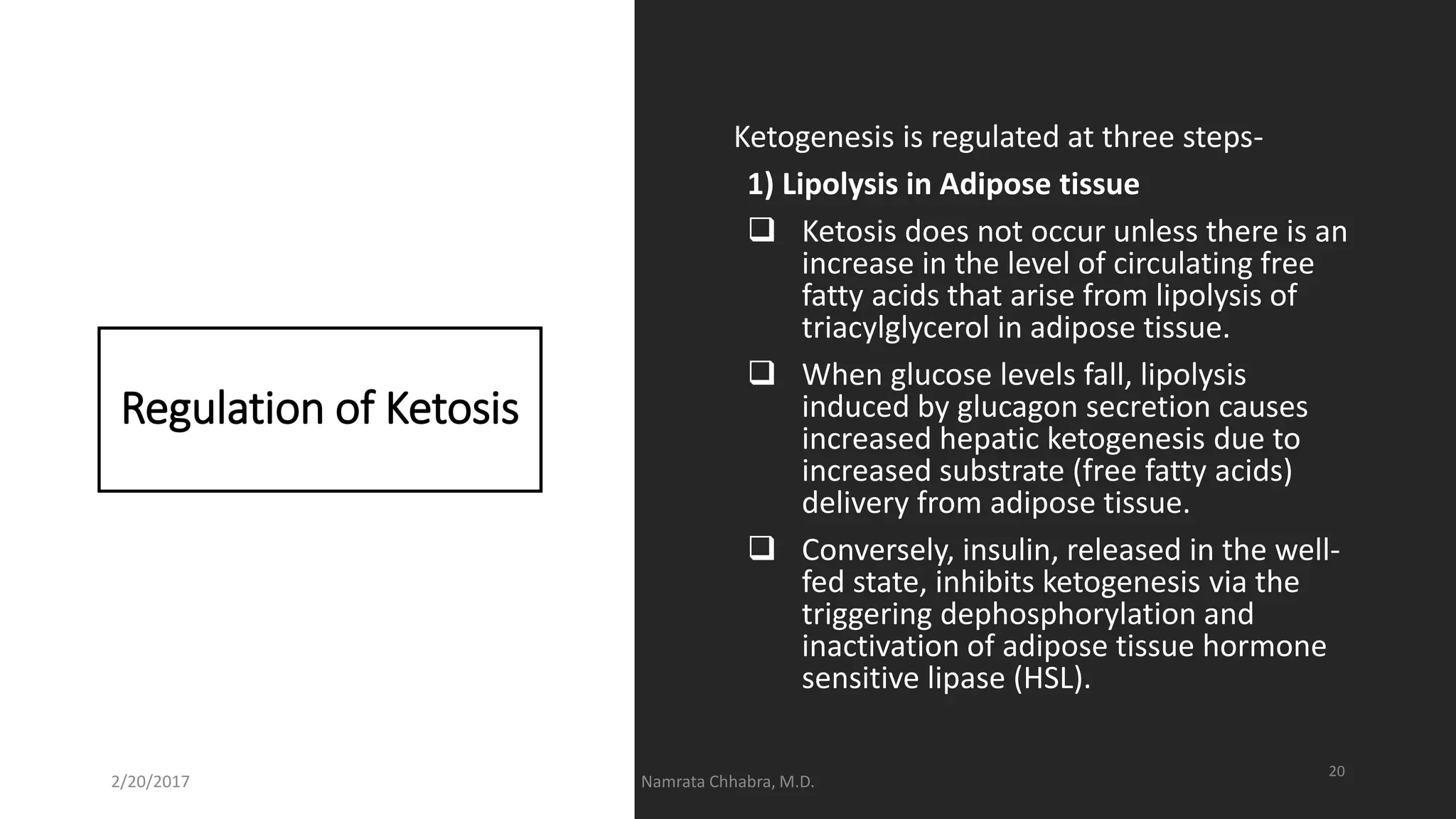 Ketosis a quick revision | PPTX