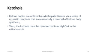 Ketosis a quick revision | PPTX