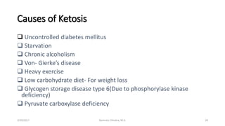 Ketosis a quick revision | PPTX