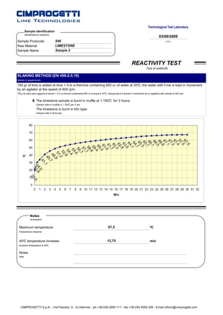 Laboratory Test Report | PDF