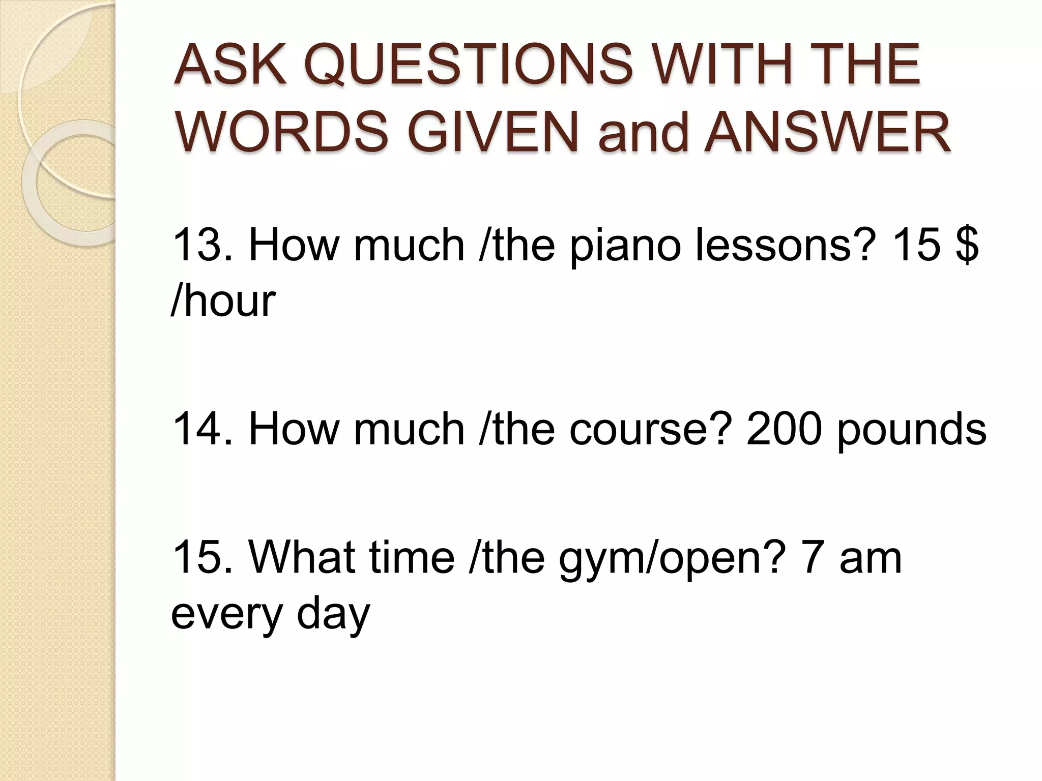 Ket speaking activities | PPTX