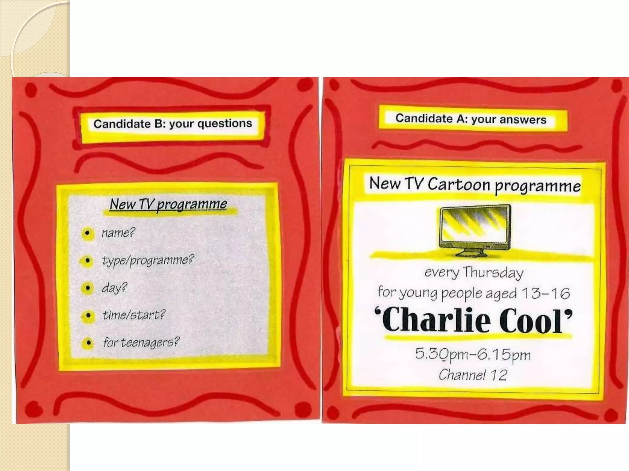 Ket speaking activities | PPTX